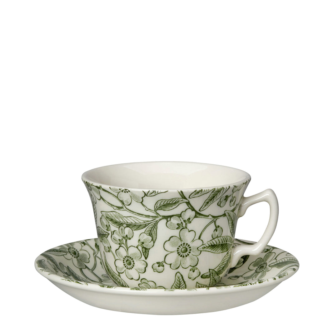 Green Prunus – Burleigh Pottery