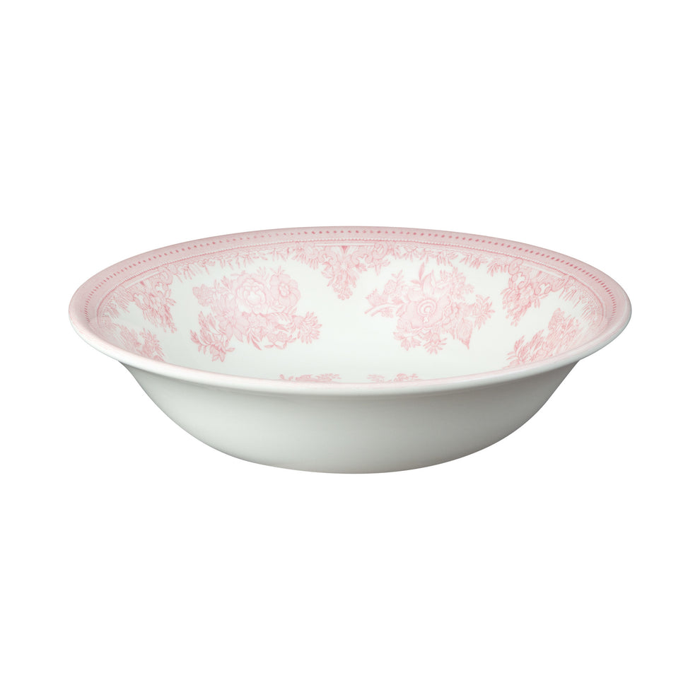 Pink Asiatic Pheasants Pudding / Soup Bowl 20cm/8" – Burleigh Pottery
