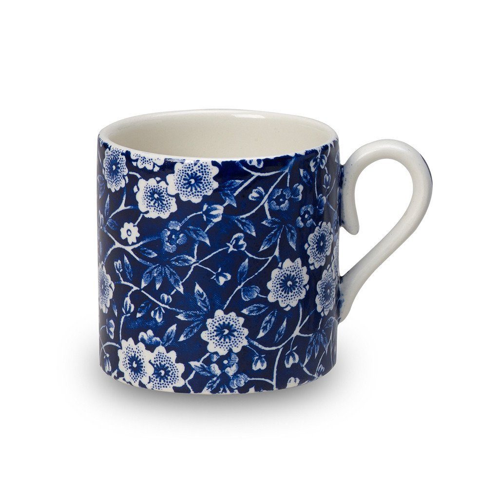 Blue Calico Mini Mug 140ml Seconds – Burleigh Pottery